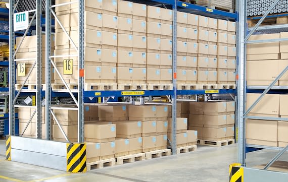 Roller conveyor segments - full width rollers | BITO