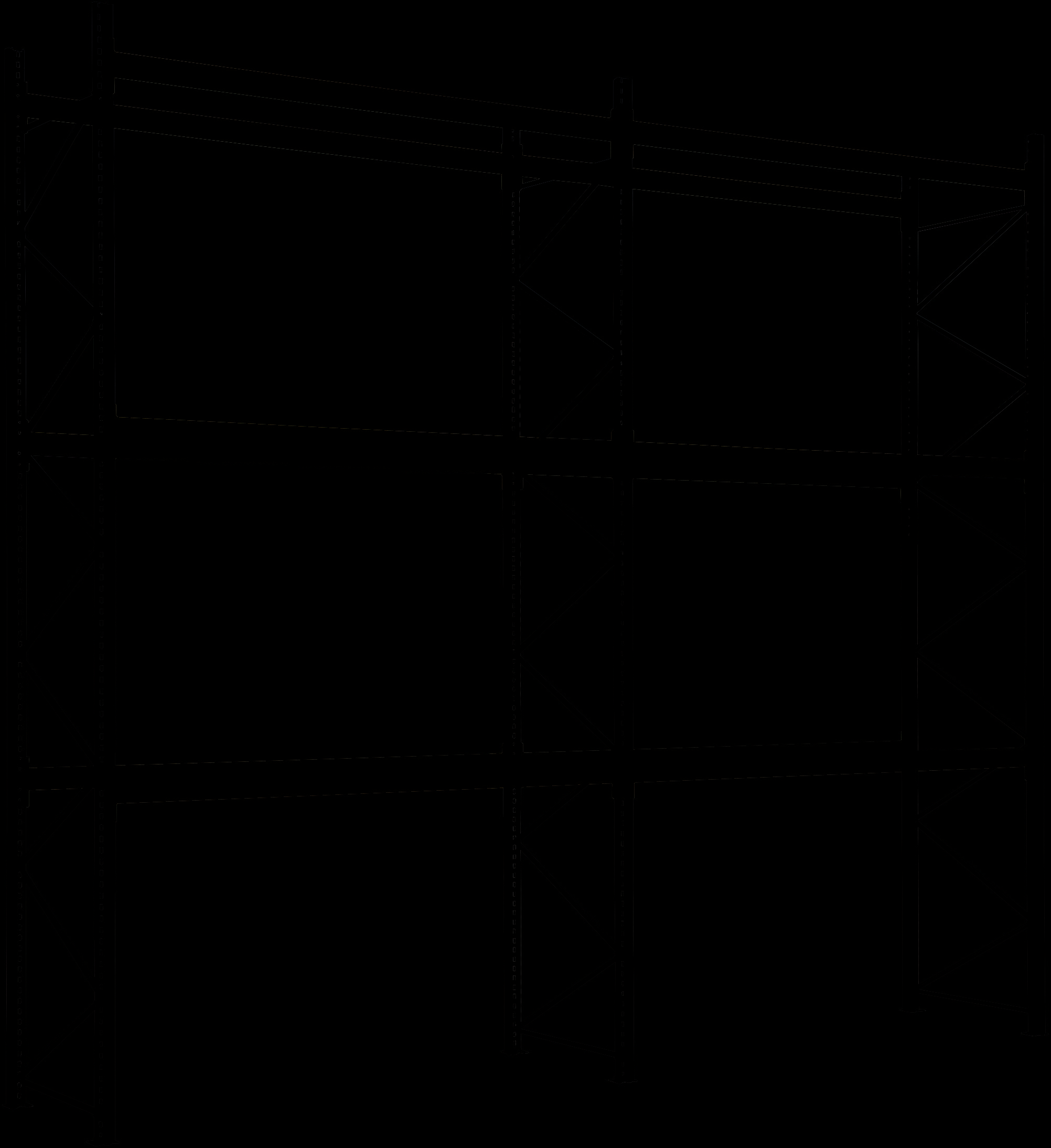 Pallet Racking - Complete units for Chep pallets long side handled - | BITO